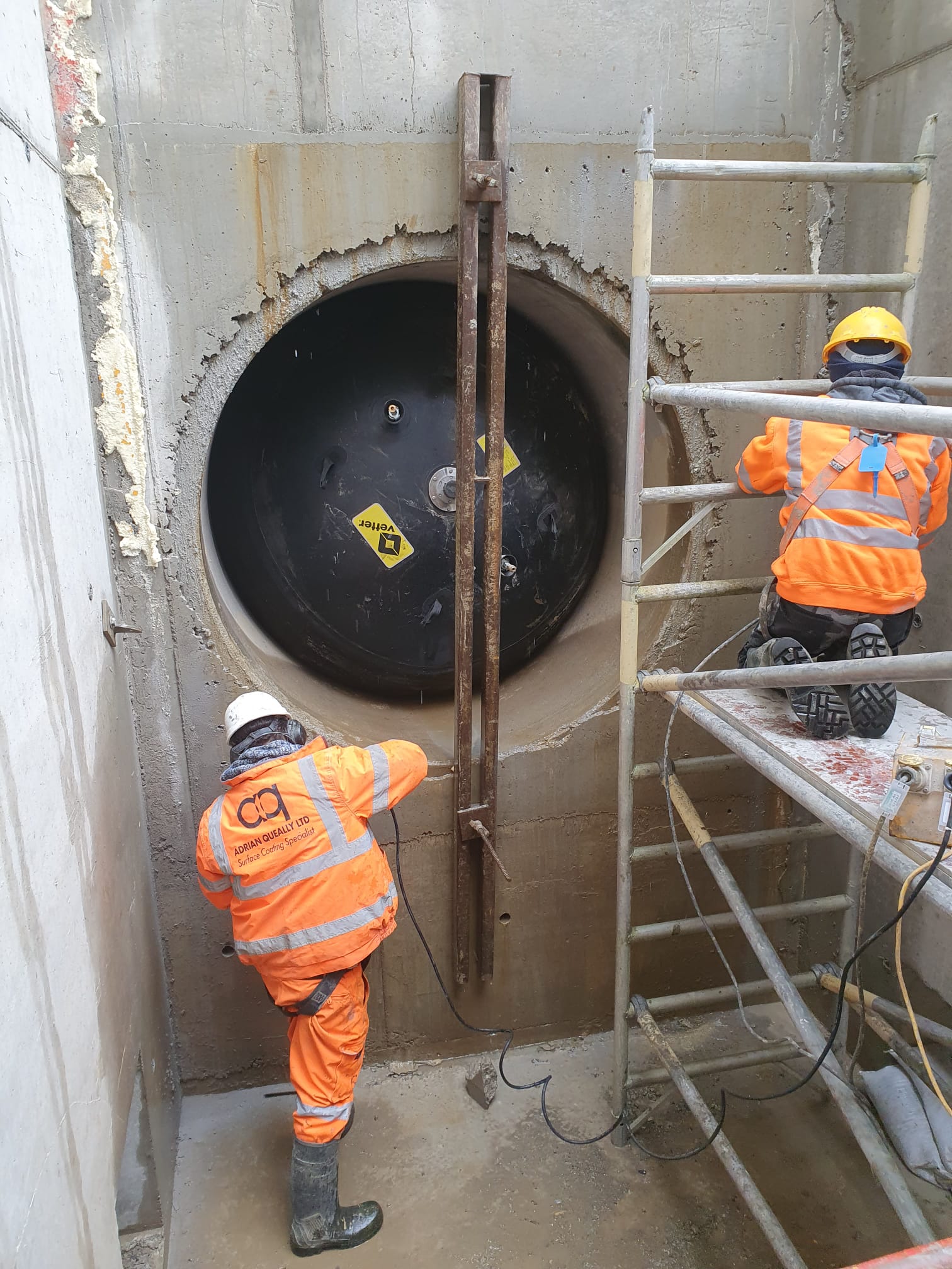 Sealing of Utility Ducts and Pipe Penetrations - Adrian Queally Ltd (AQL)